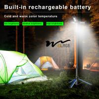 China 3 Heads Led Corded Light Tripod 2000mAh Rechargeable Work Light With Stand for sale