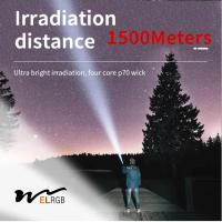 China 90000 Lumens Outdoor Working Light 6000K Rechargeable Hunting Spotlight for sale