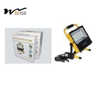 China 4800lm Rechargeable Led Floodlight 60W Portable Emergency Work Light for sale