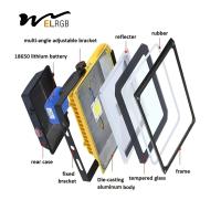 China 4800lm Rechargeable Led Floodlight 60W Portable Emergency Work Light for sale