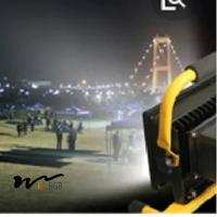 China 4800lm Rechargeable Led Floodlight 60W Portable Emergency Work Light for sale