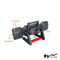 China 3000LM Folding Outdoor Working Light IP54 Portable Flood Light Rechargeable for sale