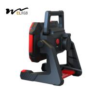 China 3000LM Folding Outdoor Working Light IP54 Portable Flood Light Rechargeable for sale