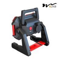 China 3000LM Folding Outdoor Working Light IP54 Portable Flood Light Rechargeable for sale