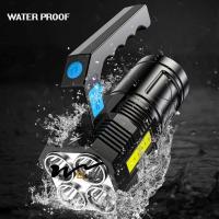 China 1500mah Rechargeable Waterproof Torch Outdoor Working Light 6000K for sale