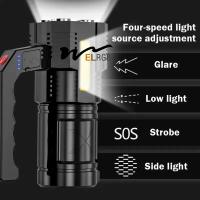 China 1500mah Rechargeable Waterproof Torch Outdoor Working Light 6000K for sale