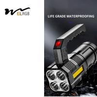 China 1500mah Rechargeable Waterproof Torch Outdoor Working Light 6000K for sale