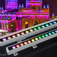 China Dmx512 Architectural Wall Wash Lights Outdoor Working Light DC12V 36W RGB for sale