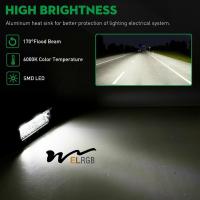 China 72w 24v Led Spotlight Vehicle LED Work Lights 4 Inch 4 Row 4x4 Spotlights for sale