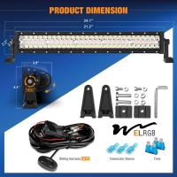China 240W Light Bars 4x4 Vehicle LED Work Lights 22