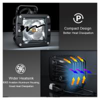 China 30W RGB Led Pod Work Light Vehicle LED Work Lights 5000K-5700K for sale