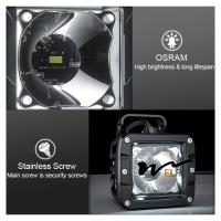 China 30W RGB Led Pod Work Light Vehicle LED Work Lights 5000K-5700K for sale