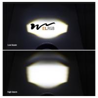China 3000LM Auxiliary Round Amber Fog Lights For Off Road 4x4 Bumper Truck for sale