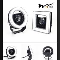 China 3000LM Auxiliary Round Amber Fog Lights For Off Road 4x4 Bumper Truck for sale