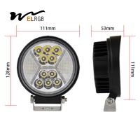 China Aluminium SUV 4 Inch Led Tractor Lights Super Brightness 4 Inch Work Lights for sale