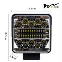 China Aluminium SUV 4 Inch Led Tractor Lights Super Brightness 4 Inch Work Lights for sale