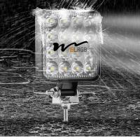 China 48W Square Vehicle LED Work Lights Bright 16 Leds Car Led Worklight for sale