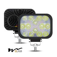 China Ip67 Waterproof Vehicle LED Work Lights Square 24v 12v 42w 3 Inch for sale