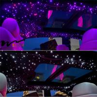 China RGBW 16W Fiber Optic Ceiling Lights Star Kit Twinkle 12v Car Roof Star Light for sale
