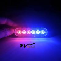 China 6LED Car Side Marker Lights Trucks Strobe Lamp LED Flasher Warning Lights for sale