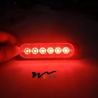 China 6LED Car Side Marker Lights Trucks Strobe Lamp LED Flasher Warning Lights for sale