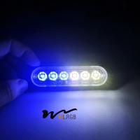 China 6LED Car Side Marker Lights Trucks Strobe Lamp LED Flasher Warning Lights for sale