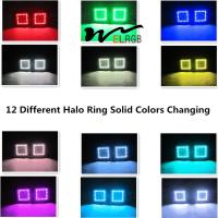 China Mini RGB Vehicle LED Work Lights 3 Inch 4x4 Led Pod Light Decoration for sale