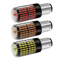 China T20 144smd Car Led Bulb 1156 1157 7440 7443 White Yellow Red Light Led Turn Signal Light Driving Reverse Brake Light Bul for sale