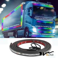 China DC24V RGB Truck Led Strip Vehicle LED Work Lights Emergency Vehicle Led Strip Lights for sale