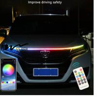 China 180cm Led Hood Light Strip Vehicle LED Work Lights Car Hood Led Strip for sale