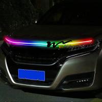 China 180cm Led Hood Light Strip Vehicle LED Work Lights Car Hood Led Strip for sale