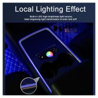 China 128 Colors Car Ambient Lighting Kit Tesla Model 3 Ambient Lighting 12V for sale