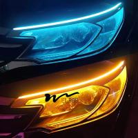 China 30cm 45cm 60cm Car Daytime Running Light LED DRL Strip IP65 for sale