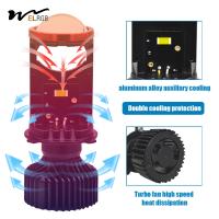 China CSP3570 LED Motorcycle Lights 16000LM H4 Led Projector Bulb 55W for sale