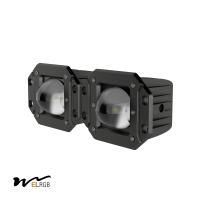 China U7 12V 10W Motorcycle Projector Lights 6000K Motorcycle Led Fog Lamp for sale