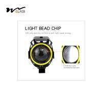 China 4000lm 12V Led Motorcycle Spotlights U7 Fog Driving Lamp High Low Beam for sale