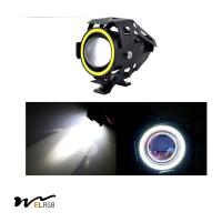 China 4000lm 12V Led Motorcycle Spotlights U7 Fog Driving Lamp High Low Beam for sale