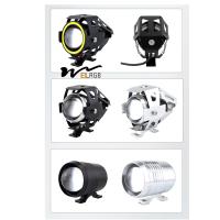 China 4000lm 12V Led Motorcycle Spotlights U7 Fog Driving Lamp High Low Beam for sale