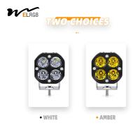 China 3 Inch 40W Off Road Fog Lights 4x4 4000lm Car Laser Fog Lamp for sale