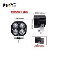 China 3 Inch 40W Off Road Fog Lights 4x4 4000lm Car Laser Fog Lamp for sale