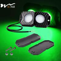 China OEM 12V DC 18W Offroad Rock Lights Brightest Rock Lights For Utv for sale