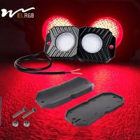China OEM 12V DC 18W Offroad Rock Lights Brightest Rock Lights For Utv for sale