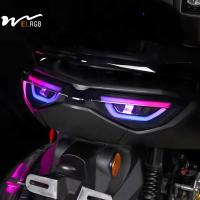 China RGB Flashing Tail Lights LED Motorcycle Lights For Yamaha Nmax155 for sale
