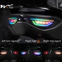 China RGB Flashing Tail Lights LED Motorcycle Lights For Yamaha Nmax155 for sale