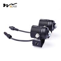 China H4 H6 T19 LED Motorcycle Lights IP68 Yellow Fog Lights Hi Lo Beam for sale