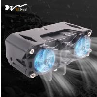 China White Yellow Motorbike Headlamp LED Motorcycle Lights IP67 30000 Hours Lifespan for sale