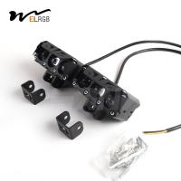 China White Yellow Motorbike Headlamp LED Motorcycle Lights IP67 30000 Hours Lifespan for sale