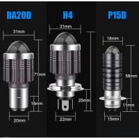 China CSP 3000Lm LED Motorcycle Lights Waterproof H4 H6 Headlights for sale