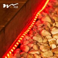 China 100lm 250LM Solar Powered LED Strip Solar Rope String Lights RoHS for sale