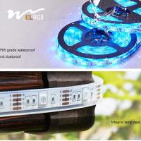 China 100lm 250LM Solar Powered LED Strip Solar Rope String Lights RoHS for sale